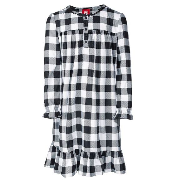 Family Pajamas | Pajamas | Family Pajamas Little Kid Girls Checkprint ...